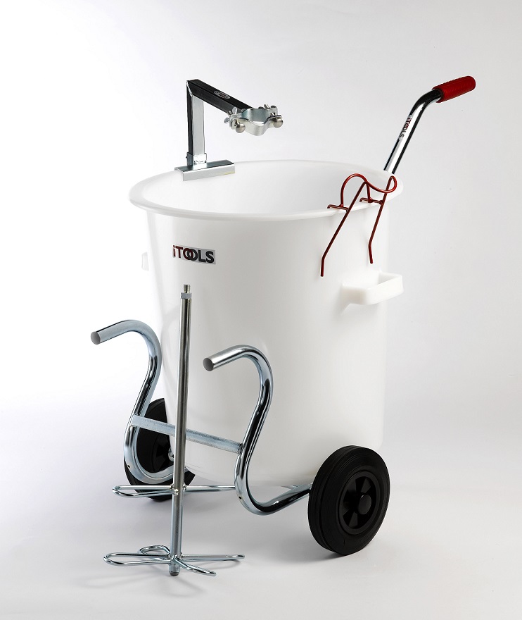 ITools 75Lt Complete Mixing Trolley - Re-new Flooring Tools