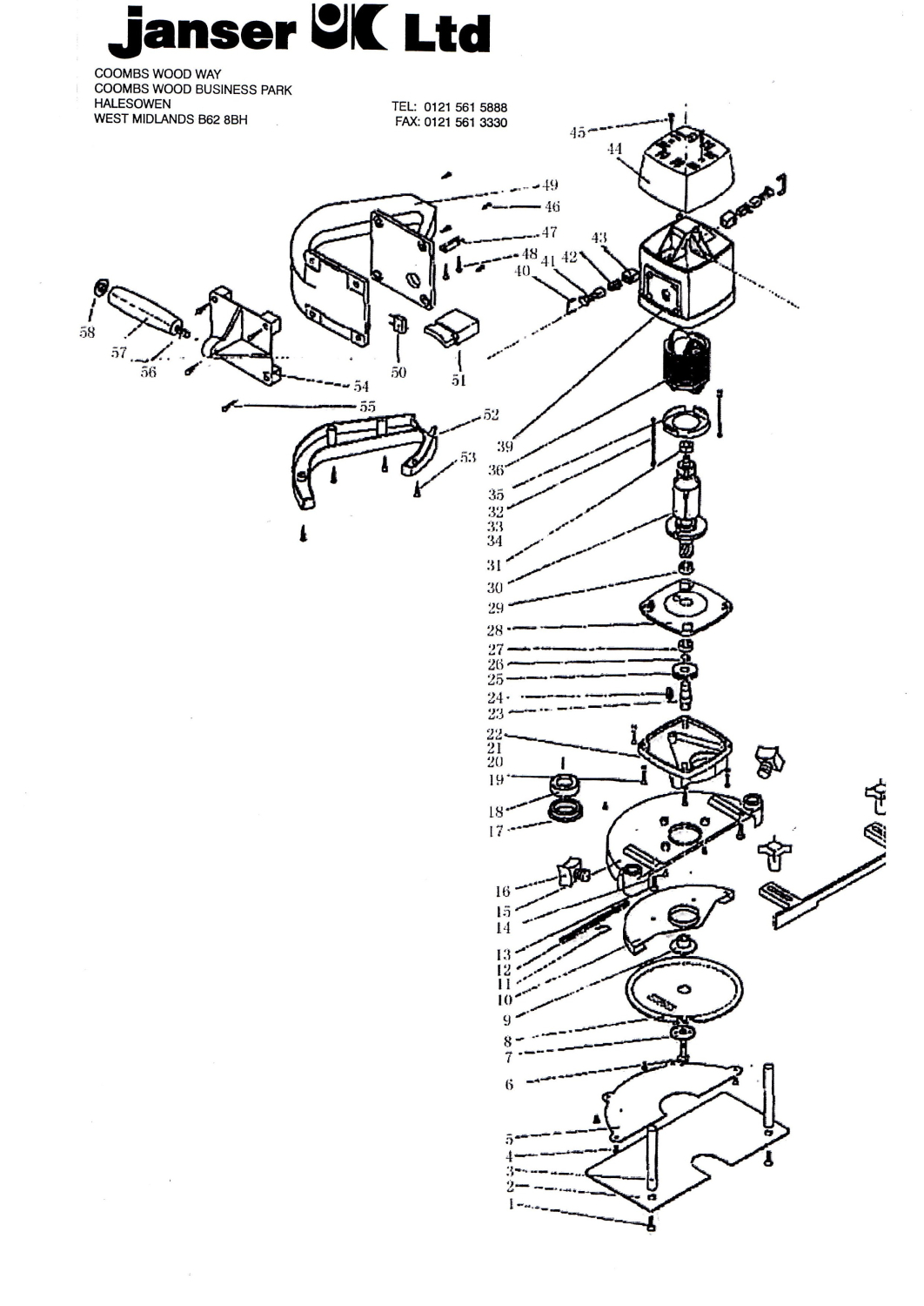 Janser Door Boss Trimmer 110v - Re-new Flooring Tools
