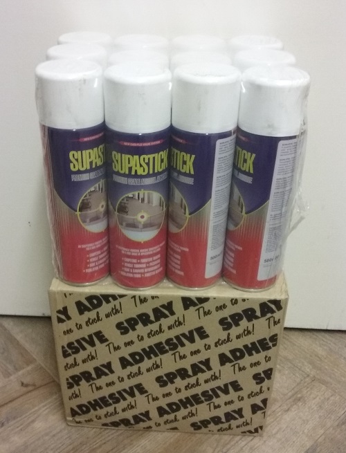 Superstik Premium Grade Adhesive Spray 500ml (Box of 12) - Re-new ...