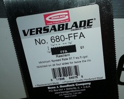 Versablade (680-FFA) Fine Notch Blade - Re-new Flooring Tools